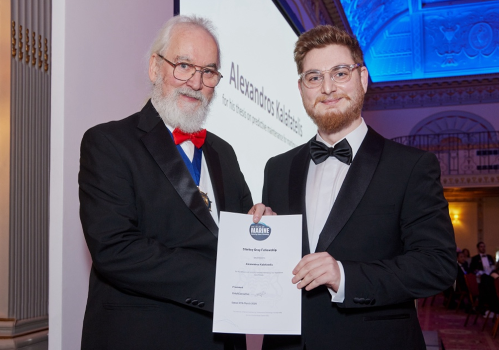 Κορυφαία Βράβευση του Υποψήφιου Διδάκτορα κ. Αλέξανδρου Καλαφατέλη, του ...